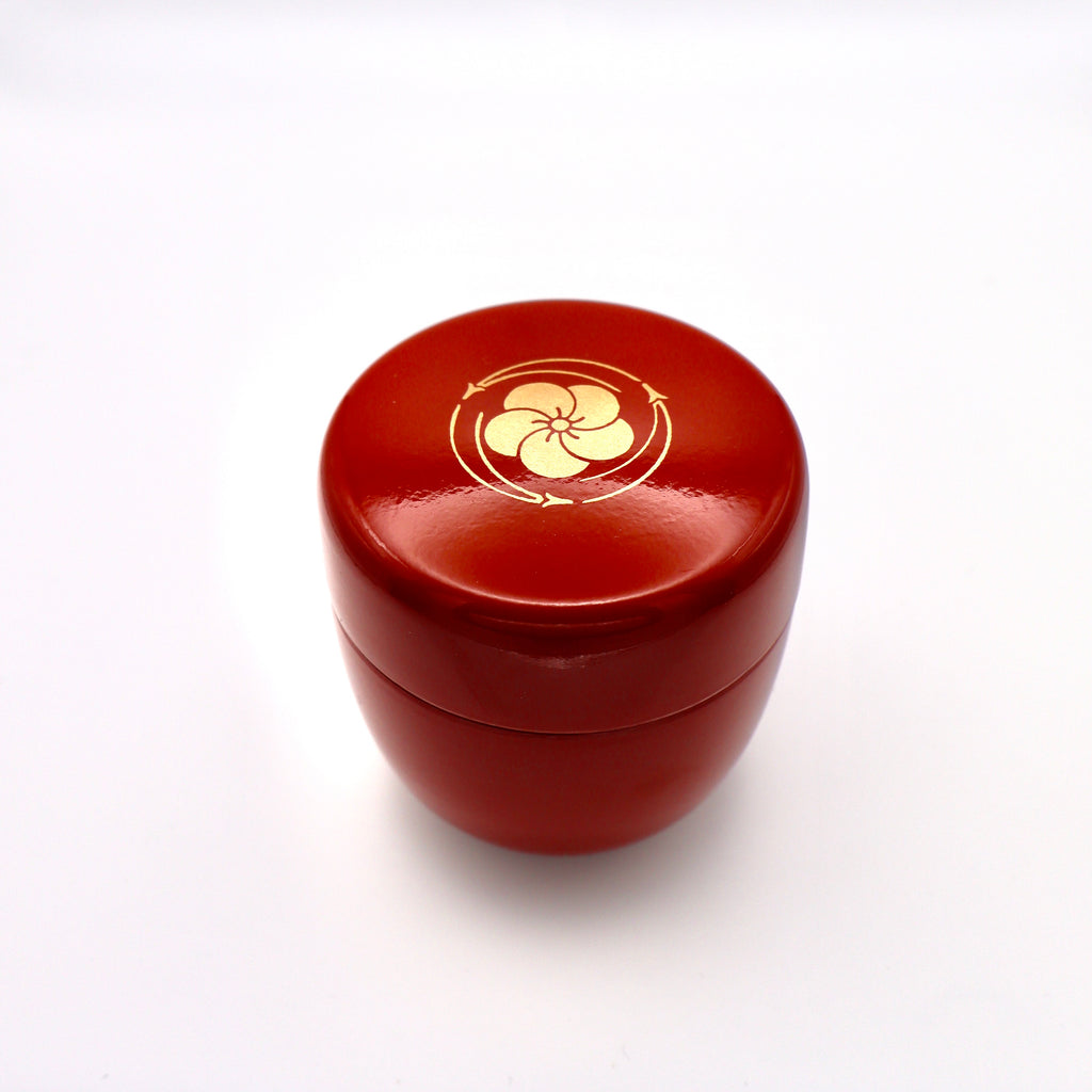 Ume and Pine Red Tea Caddy